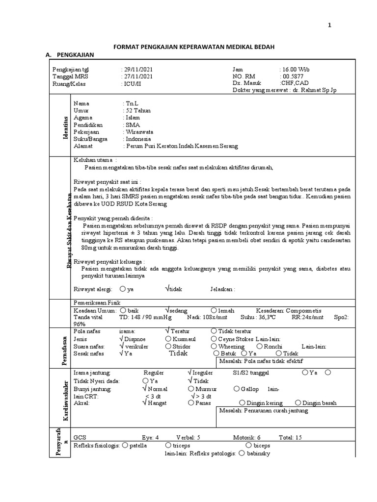 LK ICU CHF Fathorrahman | PDF