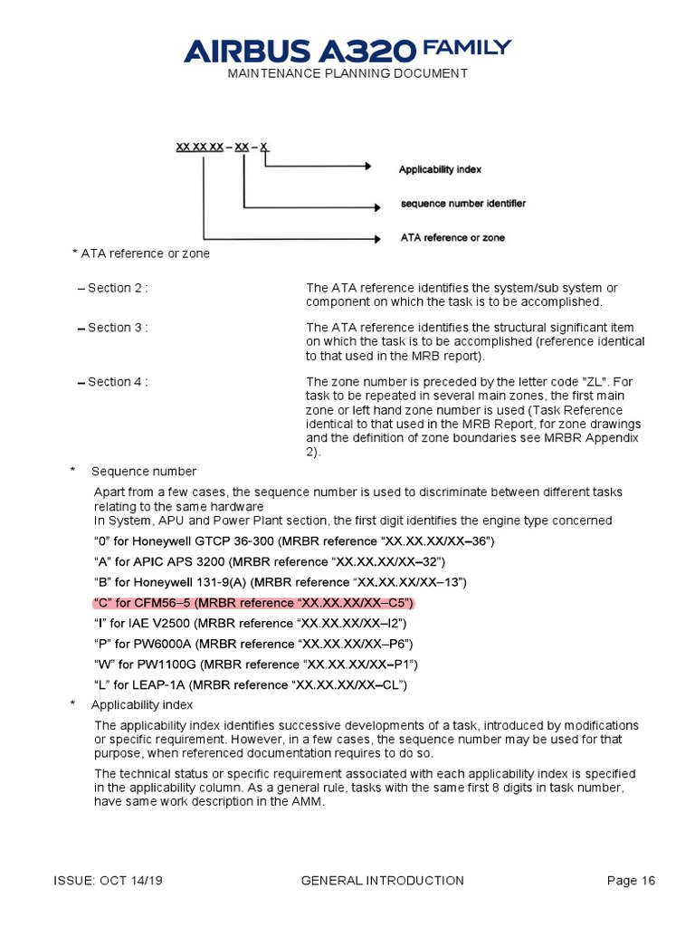 CFM 56-5 MPD Task Overview | PDF