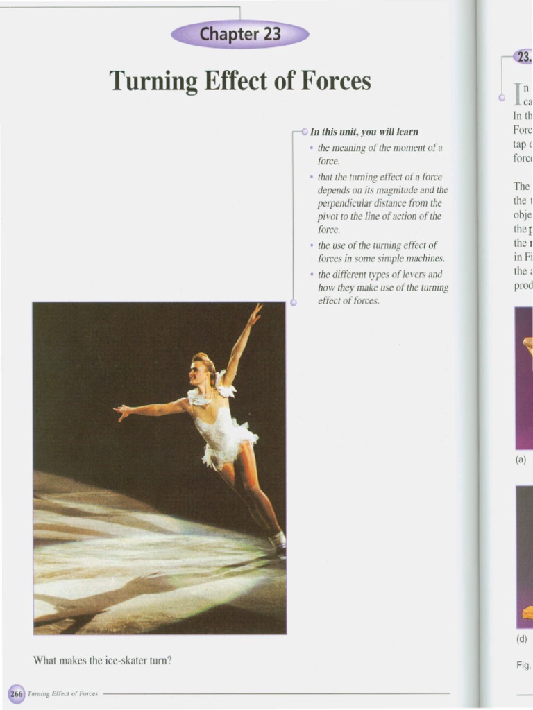 Note - Turning Effect of Forces | PDF