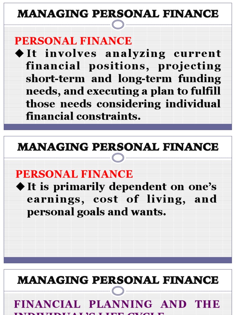 Personal Finance | PDF | Personal Finance | Investing