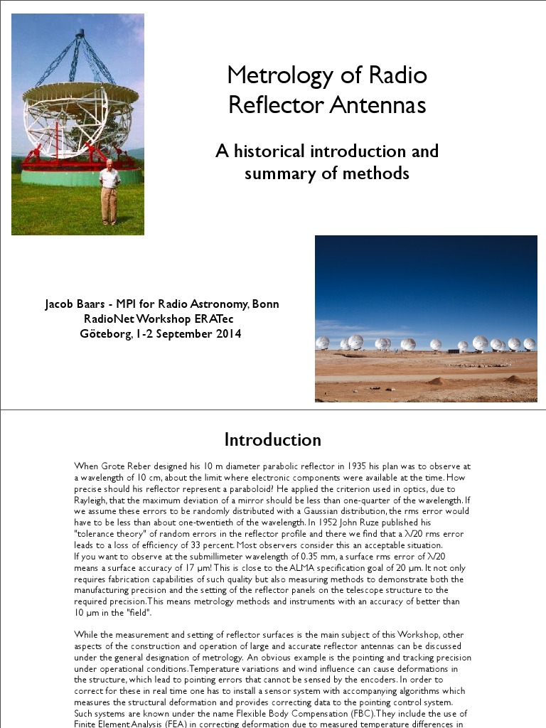 Jaap Baars Metrol-Goth-Publ | PDF | Interferometry | Mirror