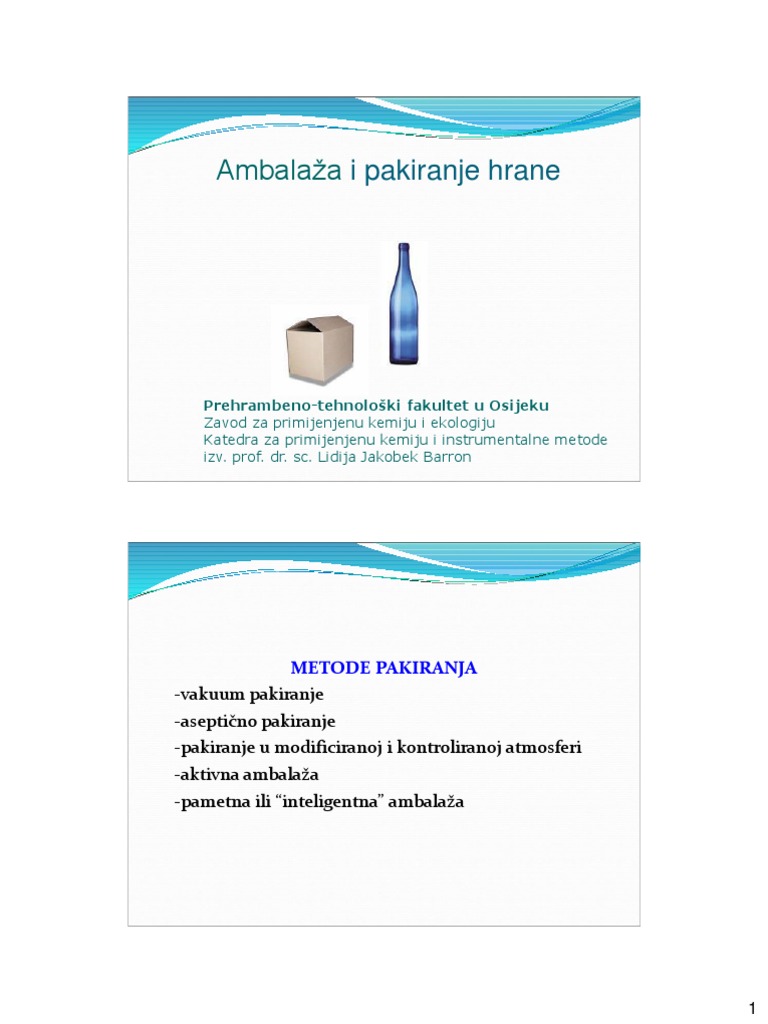 14 Metode Pakiranja | PDF