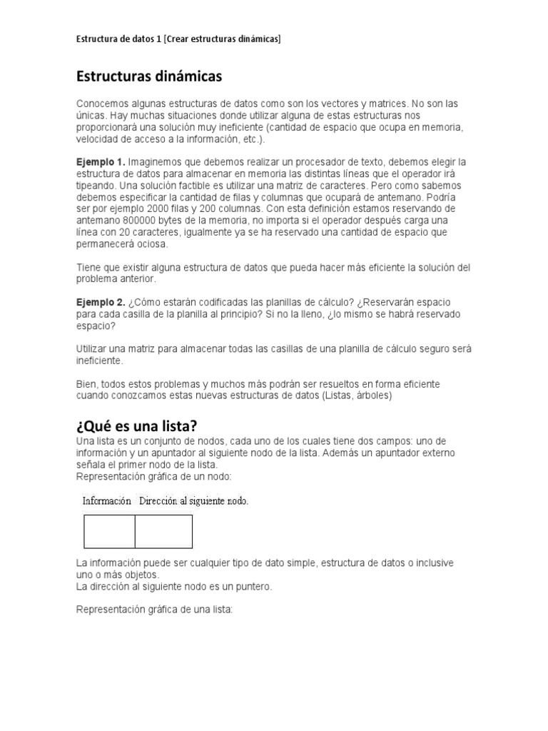 Estructura De Datos 1 Pilas Y Colas Pdf Puntero Programación De