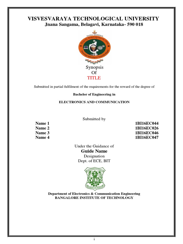 Synopsis Report Format | PDF | Cryptography | Key (Cryptography)