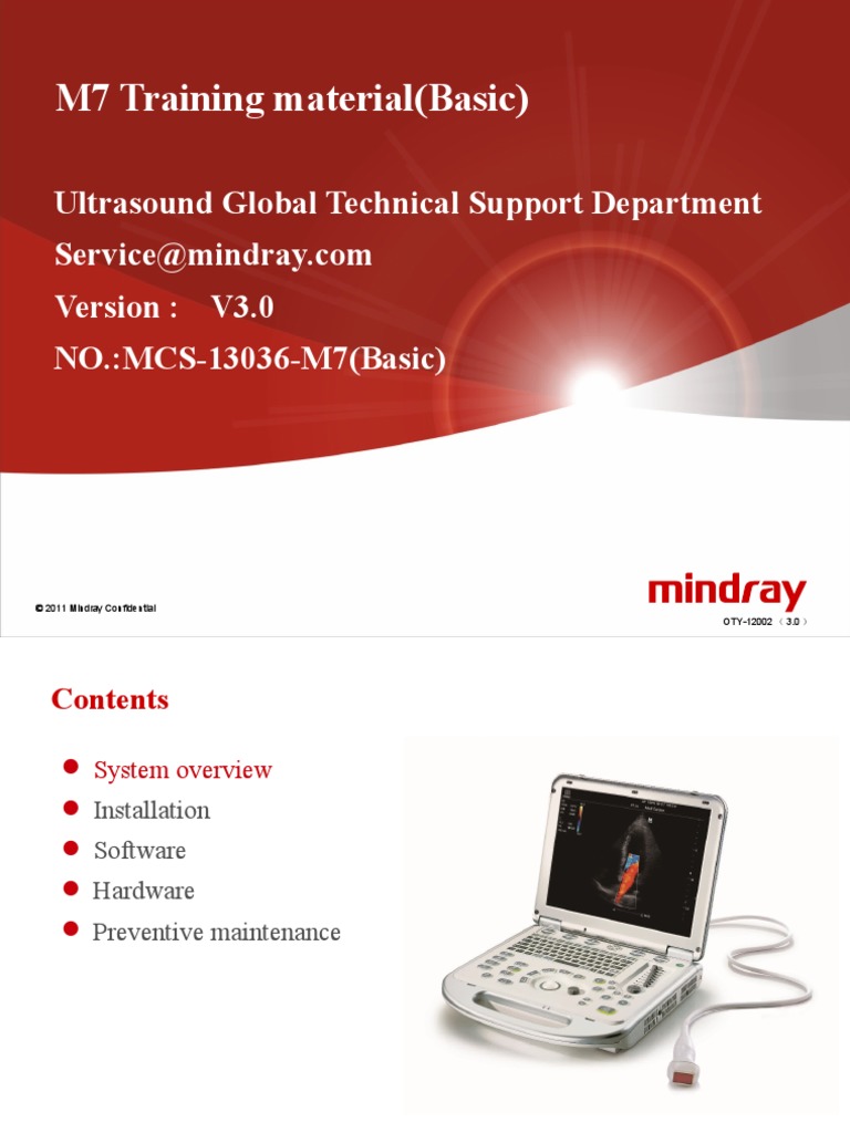 M7 Training Material (Basic) V3.0 en | PDF | Windows 7 | Power Supply