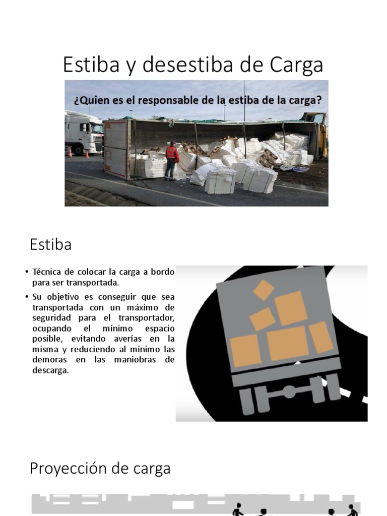 Estiba y Desestiba de Carga Segura | PDF