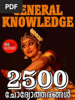 Kerala PSC GK Questions and Answers | PDF