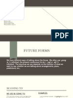 Future Forms - Expressing Future Time - Test-English | PDF | Linguistic ...