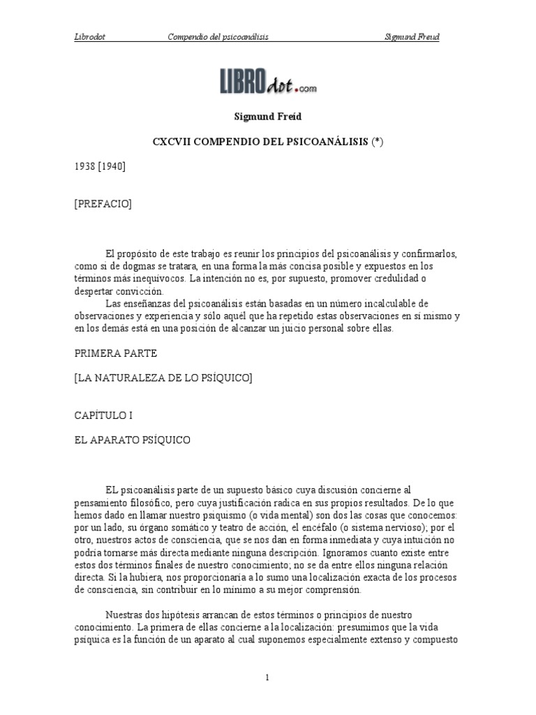 Esquemas Del Psicoanalisis | PDF | Carné de identidad | Mente inconsciente