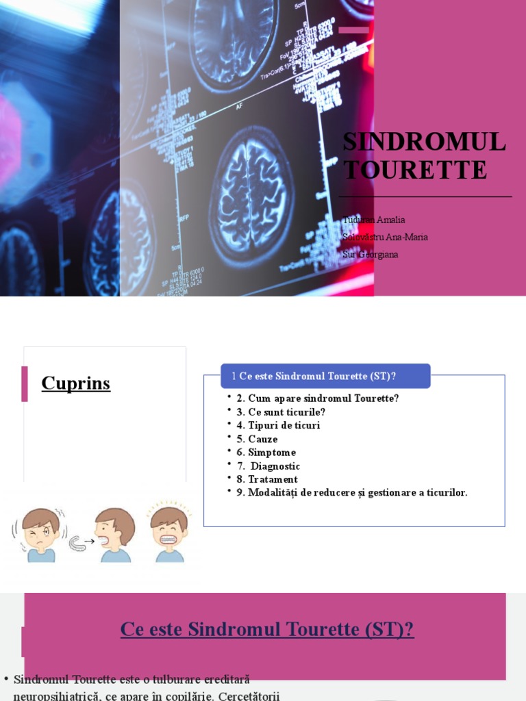 Sindromul Tourette | PDF