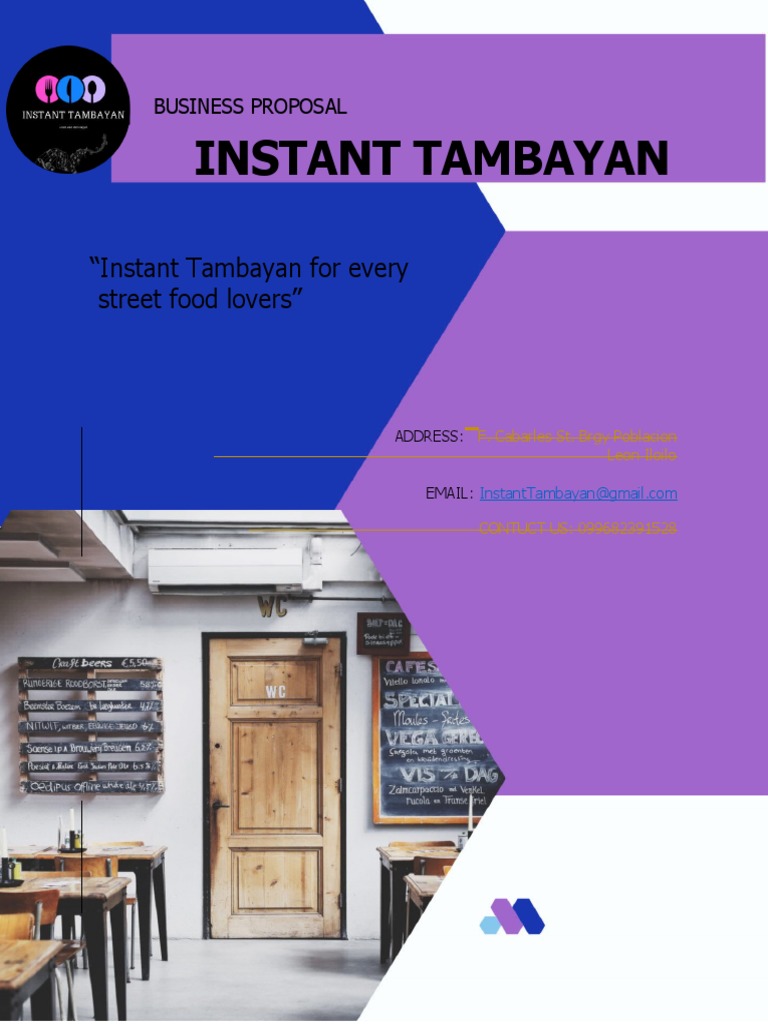 Instant Tambayan For Every Street Food Lovers | PDF | Foods | Meal