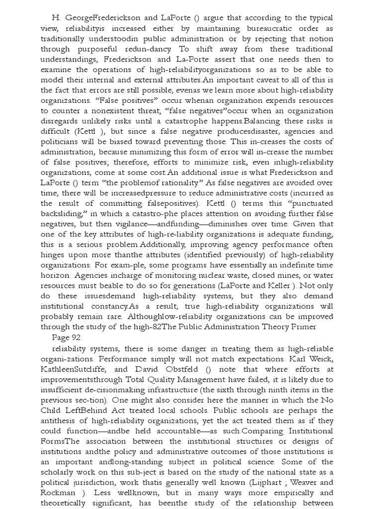 Salinan Terjemahan H. George Frederickson, Kevin B. Smith, Christopher ...