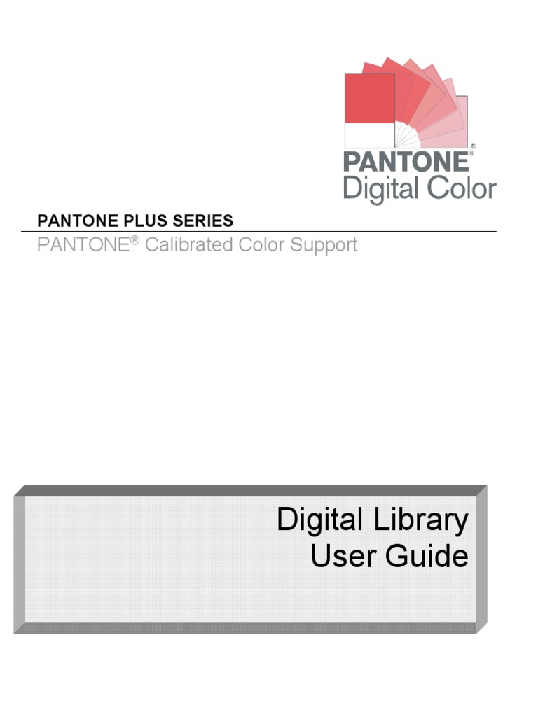 PANTONE Color Support User Guide | PDF | Adobe Creative Suite | Adobe ...