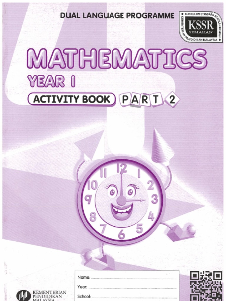 Mathematics Year 1 Activivty Part 2 - 100pcs | PDF