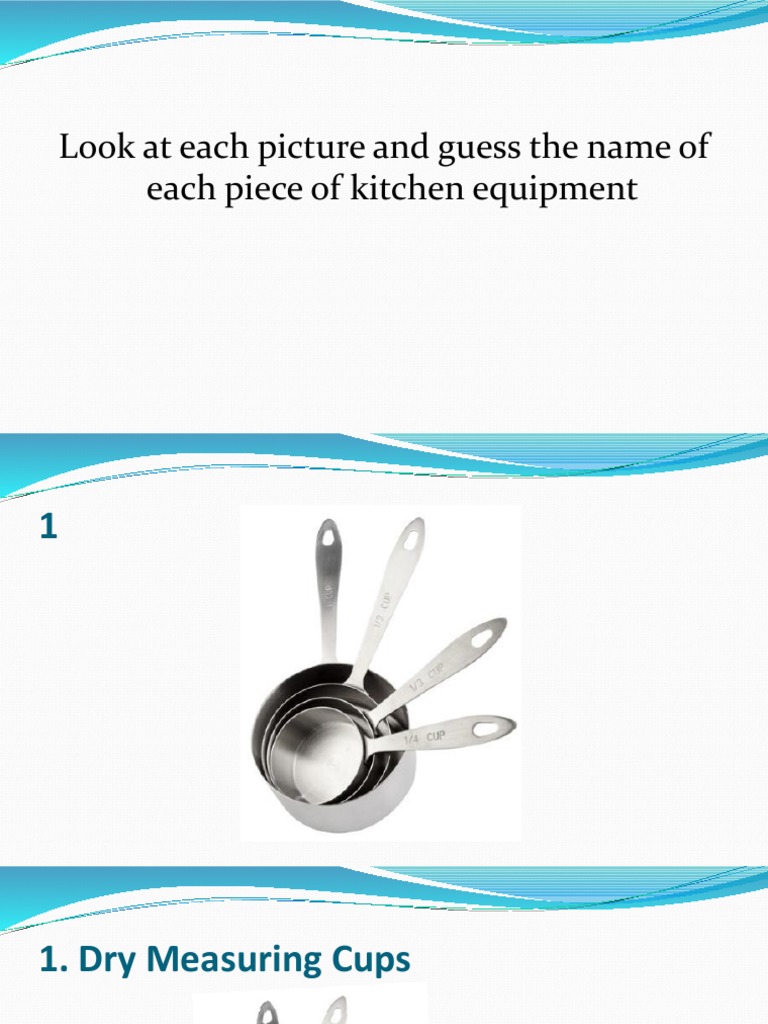 Kitchen Tools and Equipment | PDF | Disinfectant | Home