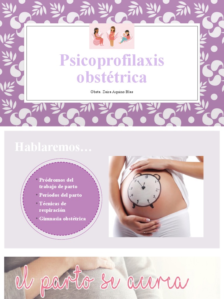 Psicoprofilaxis Obstétrica de Emergencia - Sesión 3 | PDF | Parto | Respiración