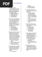 Values Education Let Reviewer | PDF | Value (Ethics) | Morality