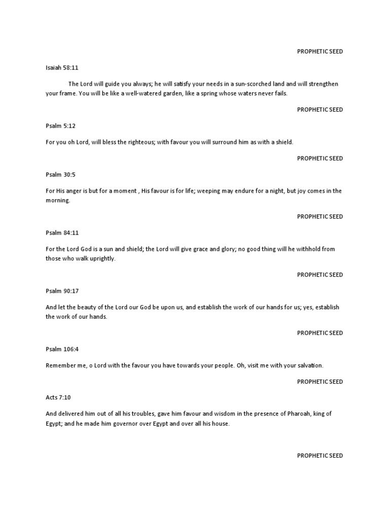 Prophetic Seed Original | PDF | Religious Belief And Doctrine | Theology