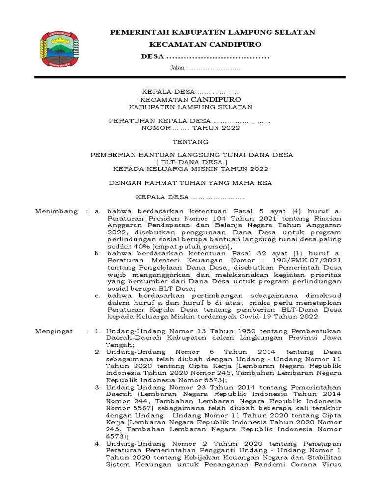 Perkades BLT 2022 | PDF