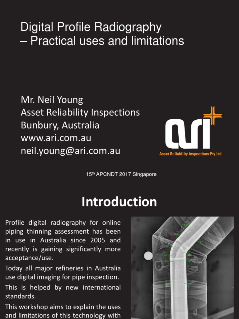 Digital Profile Radiography - Practical Uses and Limitations | PDF ...