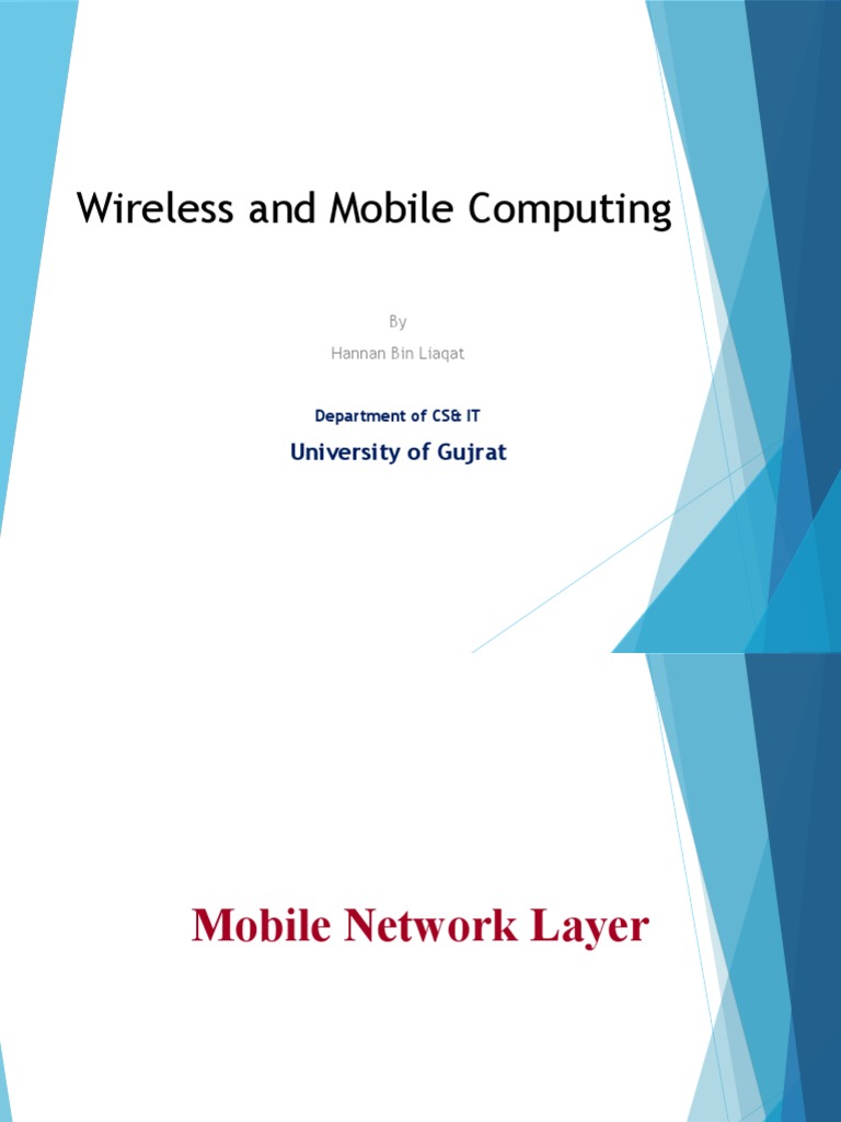 Mobile Network Layer | PDF | Routing | Internet Protocols