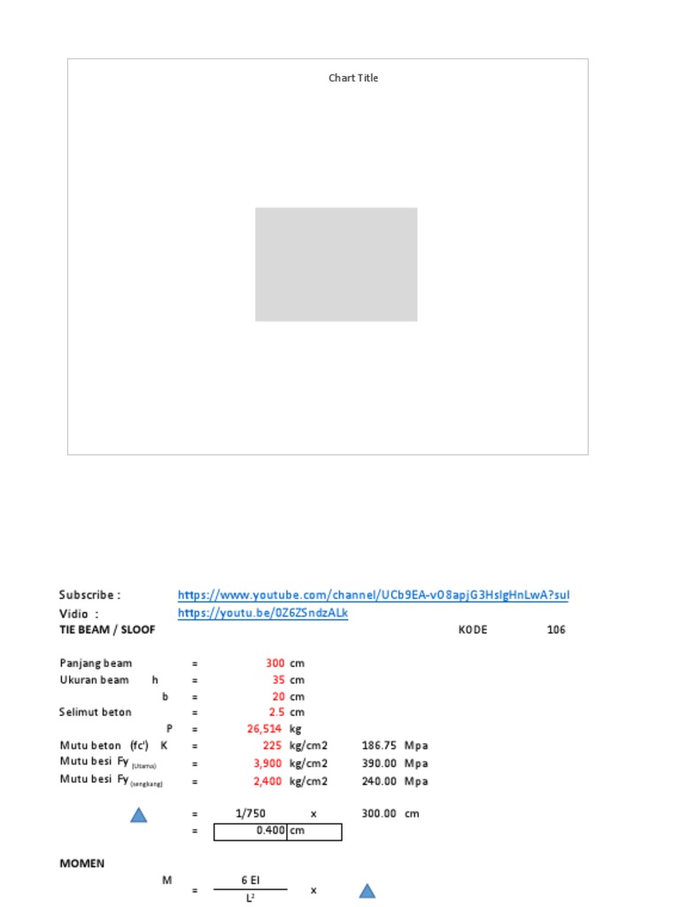 Tie Beam and Sloof Structural Analysis | PDF