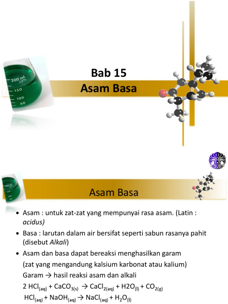 Bab 15 Kesetimbangan Asam Basa | PDF | Sains & Matematika