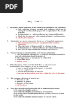 Ethics Multiple Choice Questions Exam | PDF | Morality | Justice