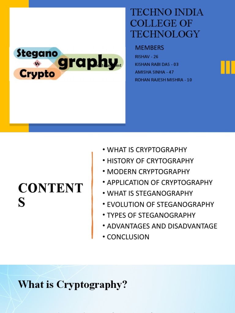 Presentation 2 | PDF | Cryptography | Encryption