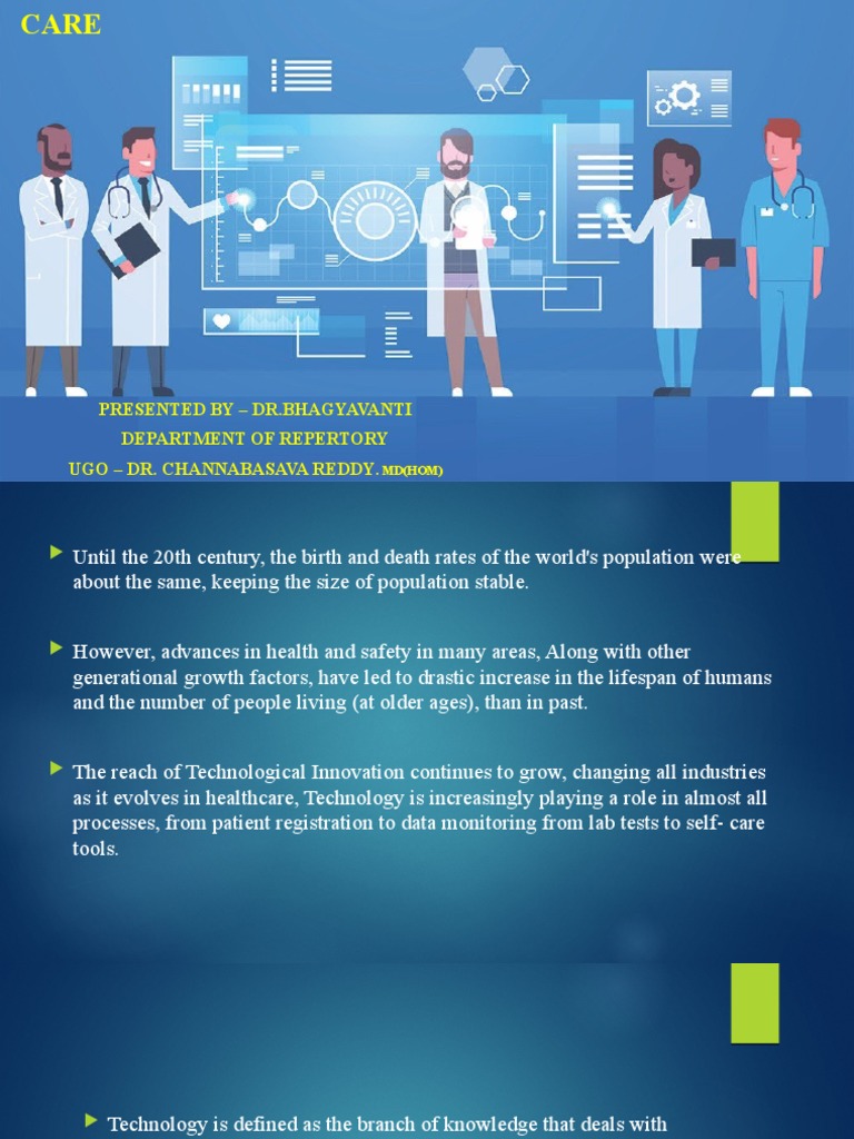 Explore The Impact of Technology On Health | PDF | Health Informatics ...