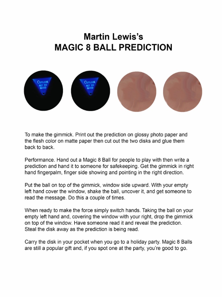 Magic 8 Ball | PDF