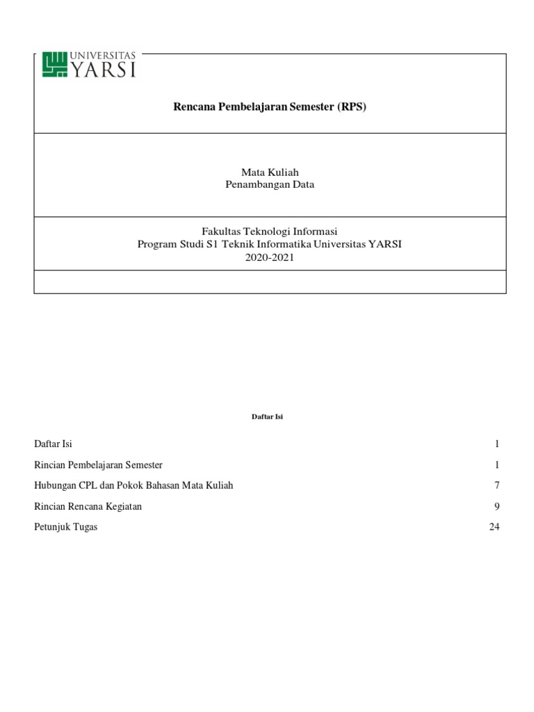 Draft - RPS - DATA MINING2020.2021.1 - v.1.00 | PDF