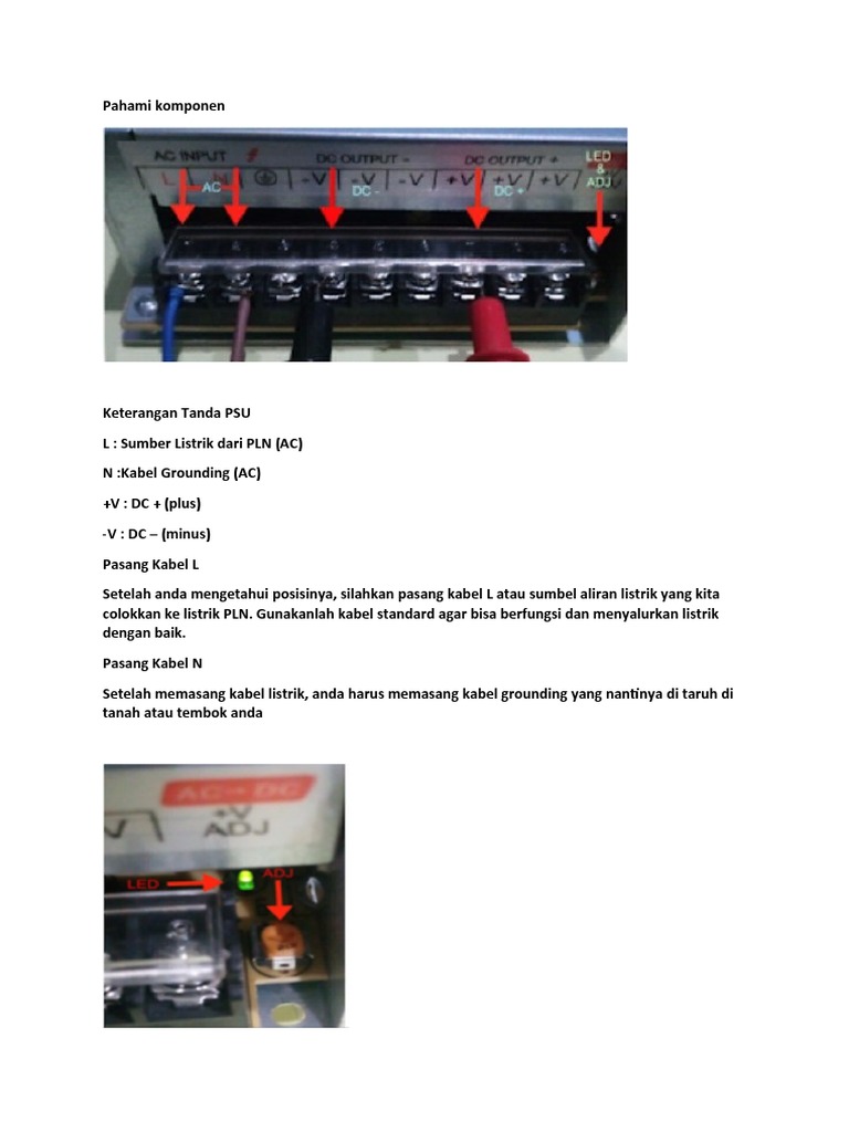 Panduan Pemasangan dan Fungsi PSU | PDF | Teknologi & Rekayasa