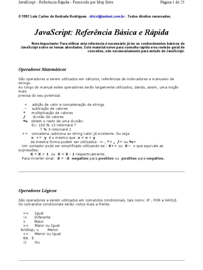 Javascript Ref | PDF Javascript Ref | PDF