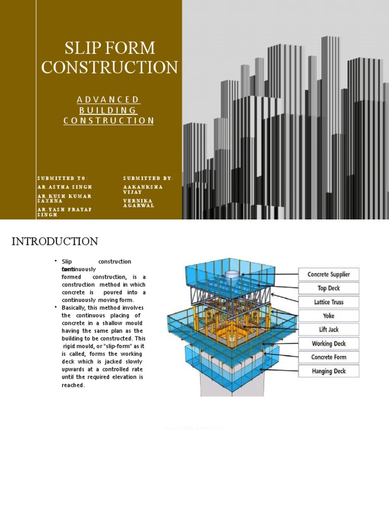 SLIP FORM Construction | PDF
