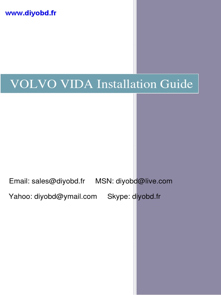 Volvo Vida Installation Guide English | PDF | Desktop Computer ...