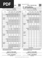 Dtr-Excel Template | PDF