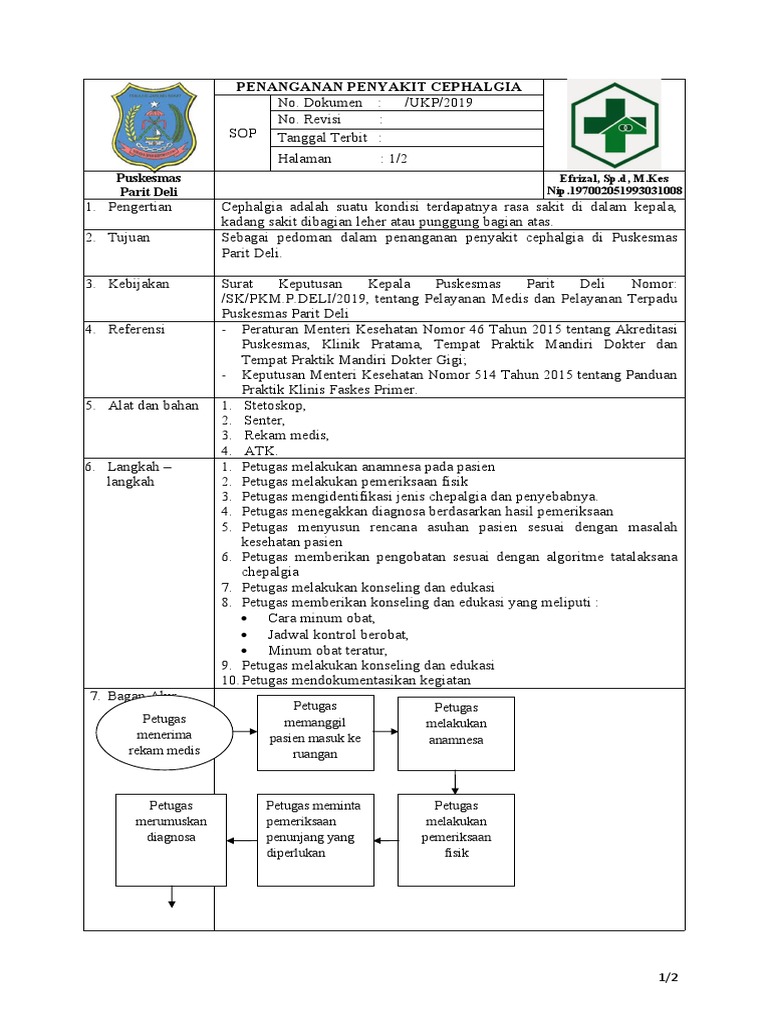Ep3 Sop Cephalgia 2021 | PDF