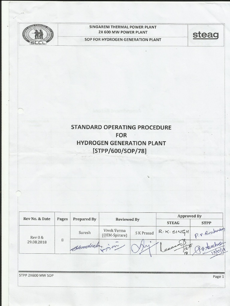 h2 Sop | PDF