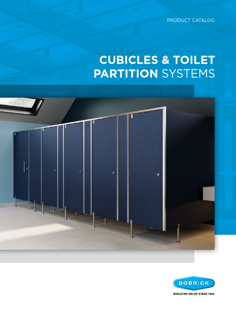 Toilet Partition Catalog | PDF | Door | Specification (Technical Standard)