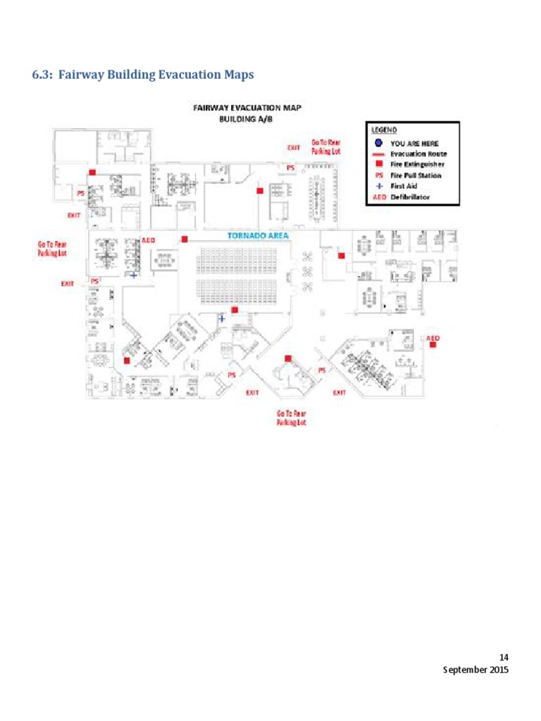 6.3: Fairway Building Evacuation Maps: 14 September 2015 | PDF