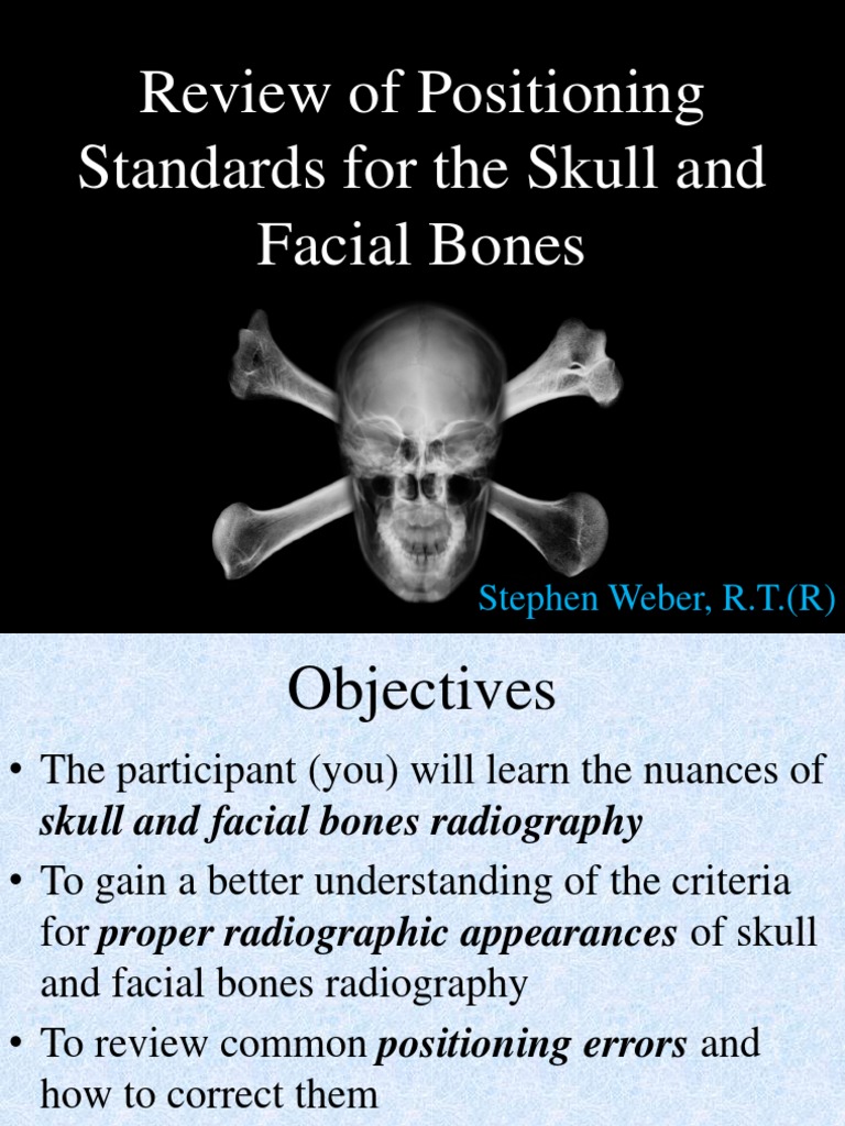 Skull and Facial Bones Positioning Guide | PDF | Skull | Human Nose