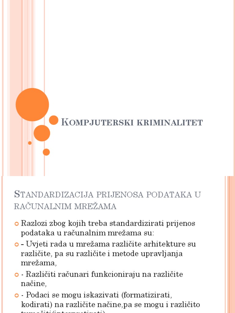 Kompjuterski Kriminalitet 4. | PDF