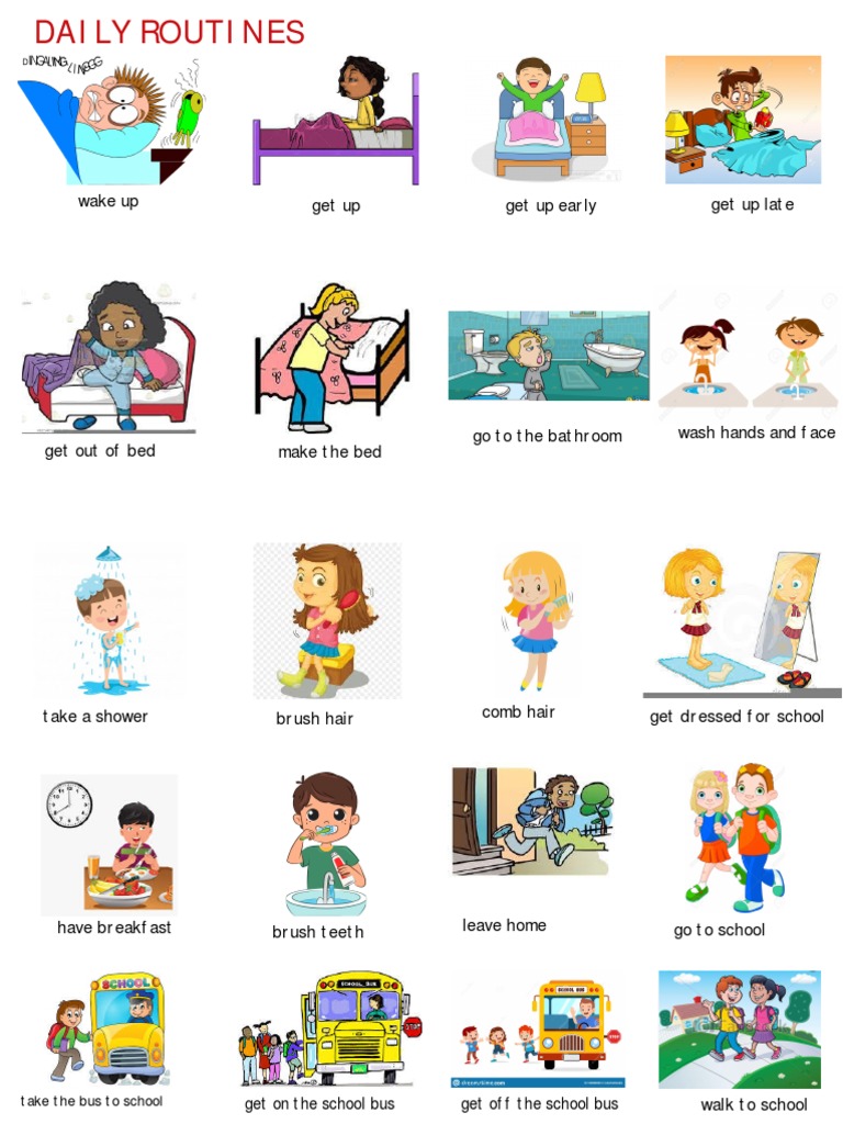 Daily Routines | PDF