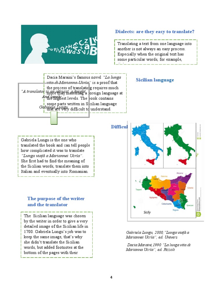 Dialects: Are They Easy To Translate? | PDF