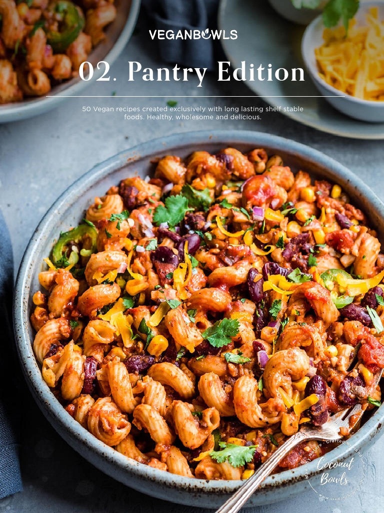 50 Delicious Plant-Based Recipes Created Exclusively with Shelf-Stable ...