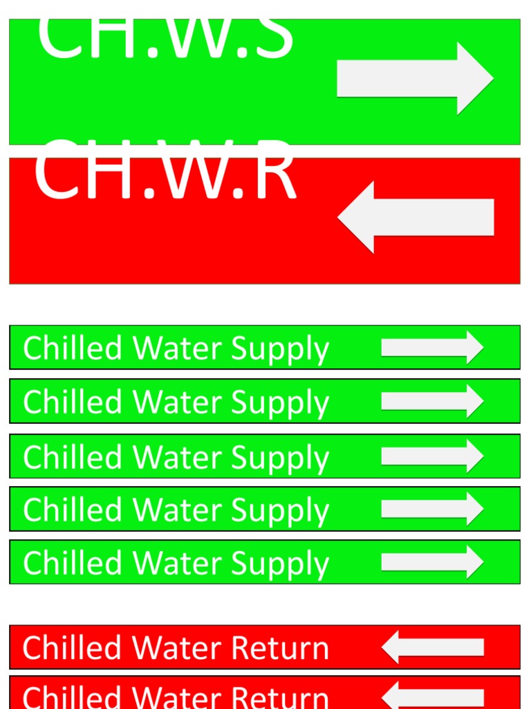 Chilled Water Label | PDF