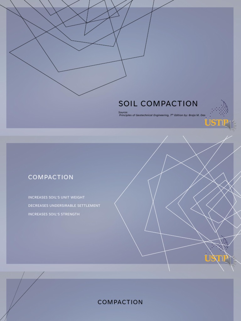 Soil Compaction: Source: Principles of Geotechnical Engineering, 7 ...