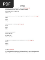 Module 10 Aviation Legislation Practice Test | PDF | Aviation | Aeronautics