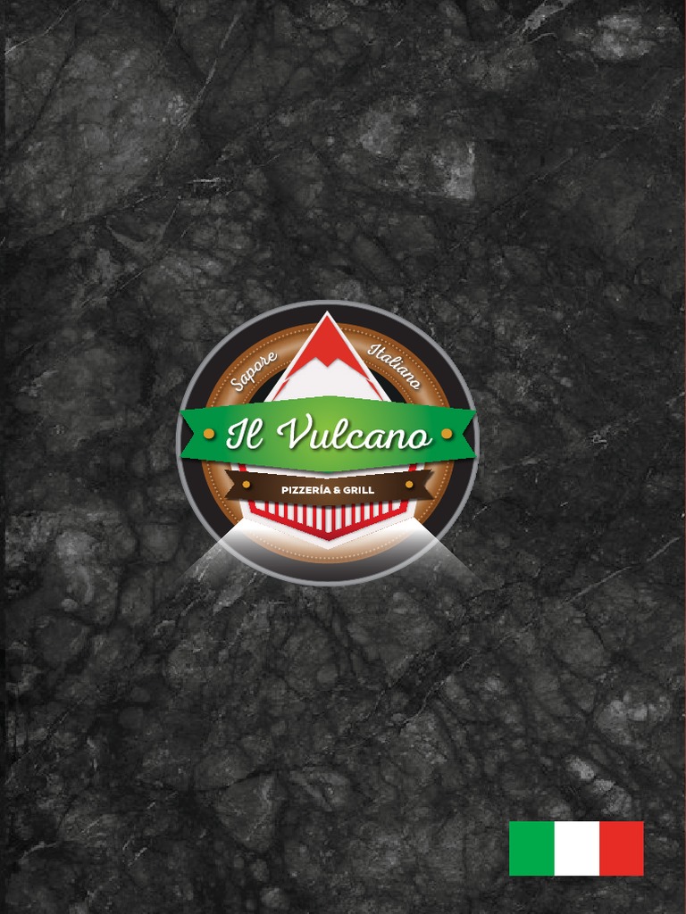 Menú del Ristorante Il Vulcano | PDF | Pizza | Queso Mozzarella